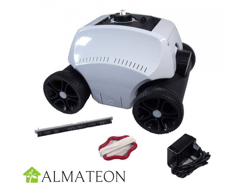 Robot Ubbink nettoyeur fond de piscines, automatique et sans fil, 50 m2 ...